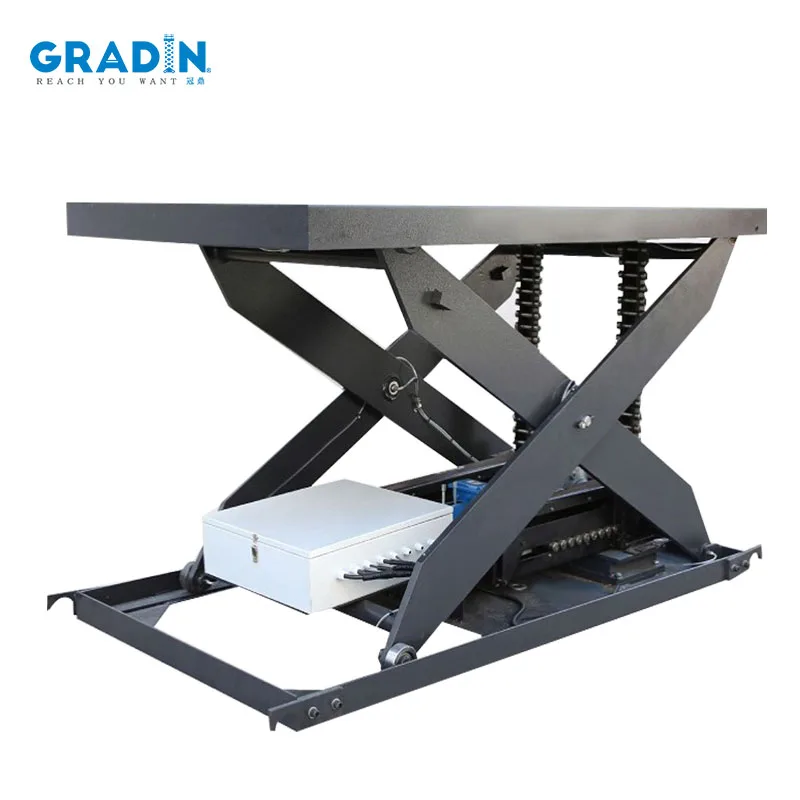 Scissor Type Rigid Chain Rack Rapid Lift High Precision Industrial ...