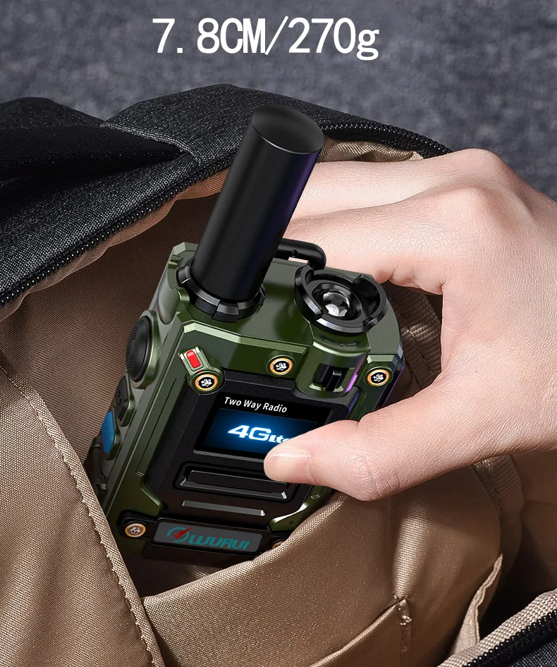 Adult Two-way Rechargeable Walkie Talkie Professional Wireless Woki ...