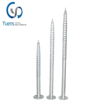 Ground Screw Solar Post Anchor Krinner Ground Screws With Hot ...