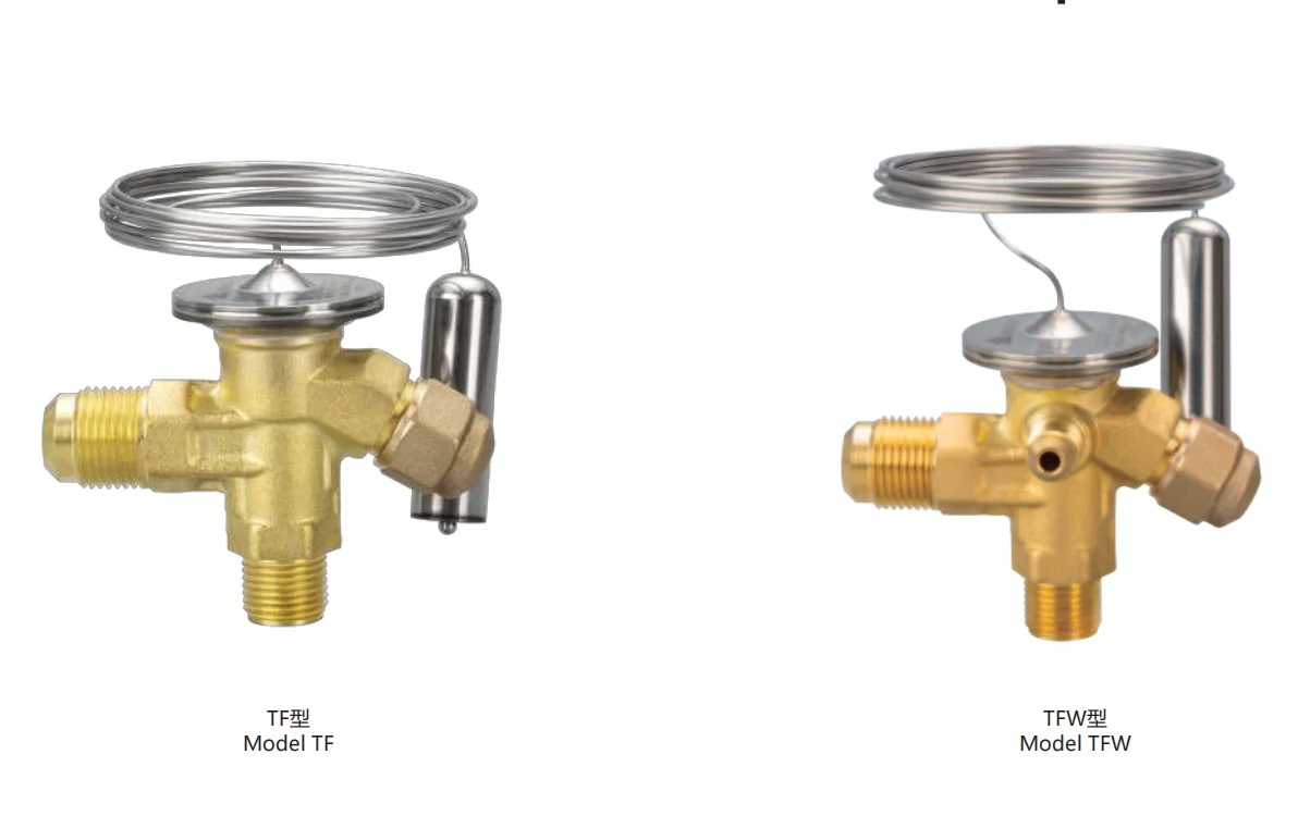 TF/TFW Series Thermostatic Expansion Valve Interchangeable Orifice ...