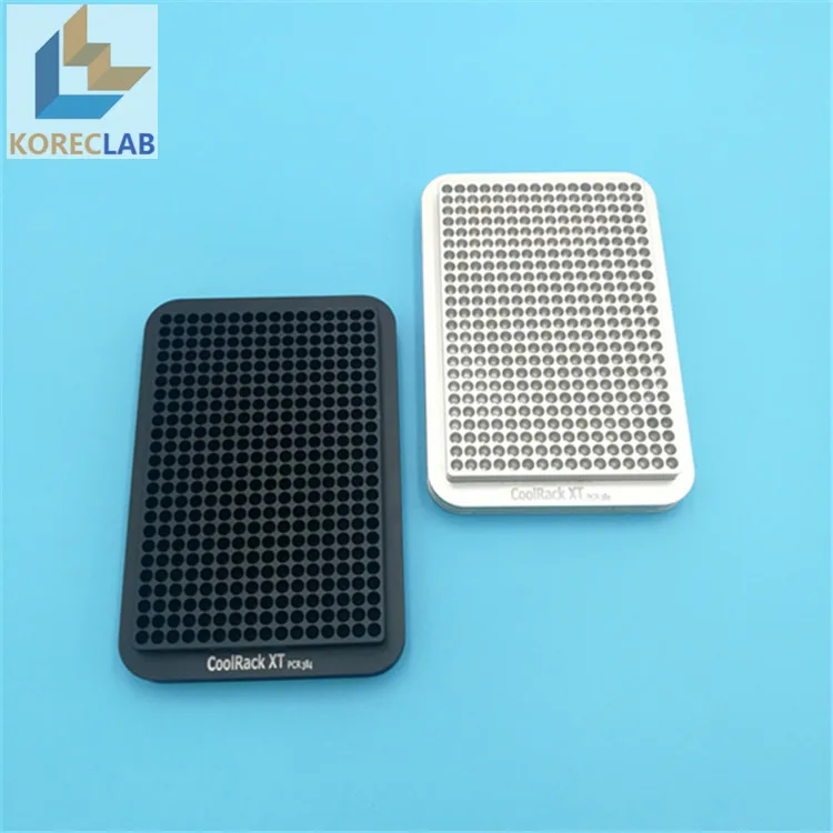 Lab 384 Well Aluminium Isothermal PCR Plate Rack - KORECLAB