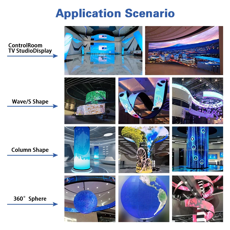 Jode New Advertisement Flexible Programmable Led Panel Display Giant ...