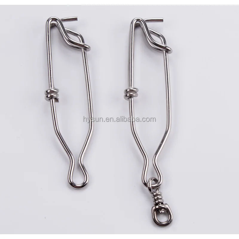 Stainless Steel Snap with Swivel - Deep Sea Fishing Clips
