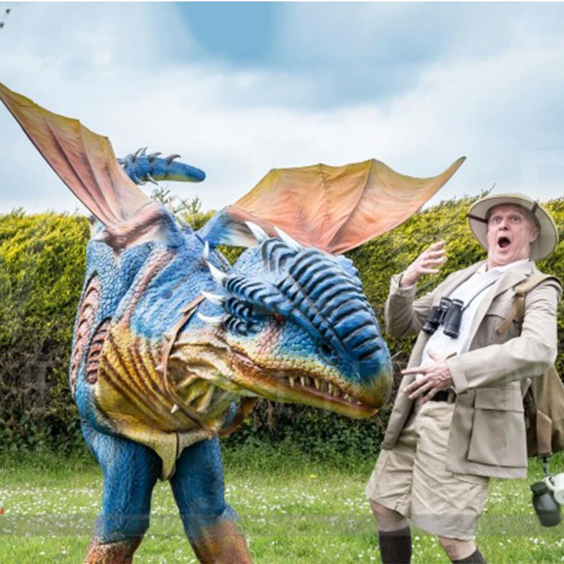 Dinocity Factory 2024 Lifesize Animatronic Dragon Costume Model - Buy ...