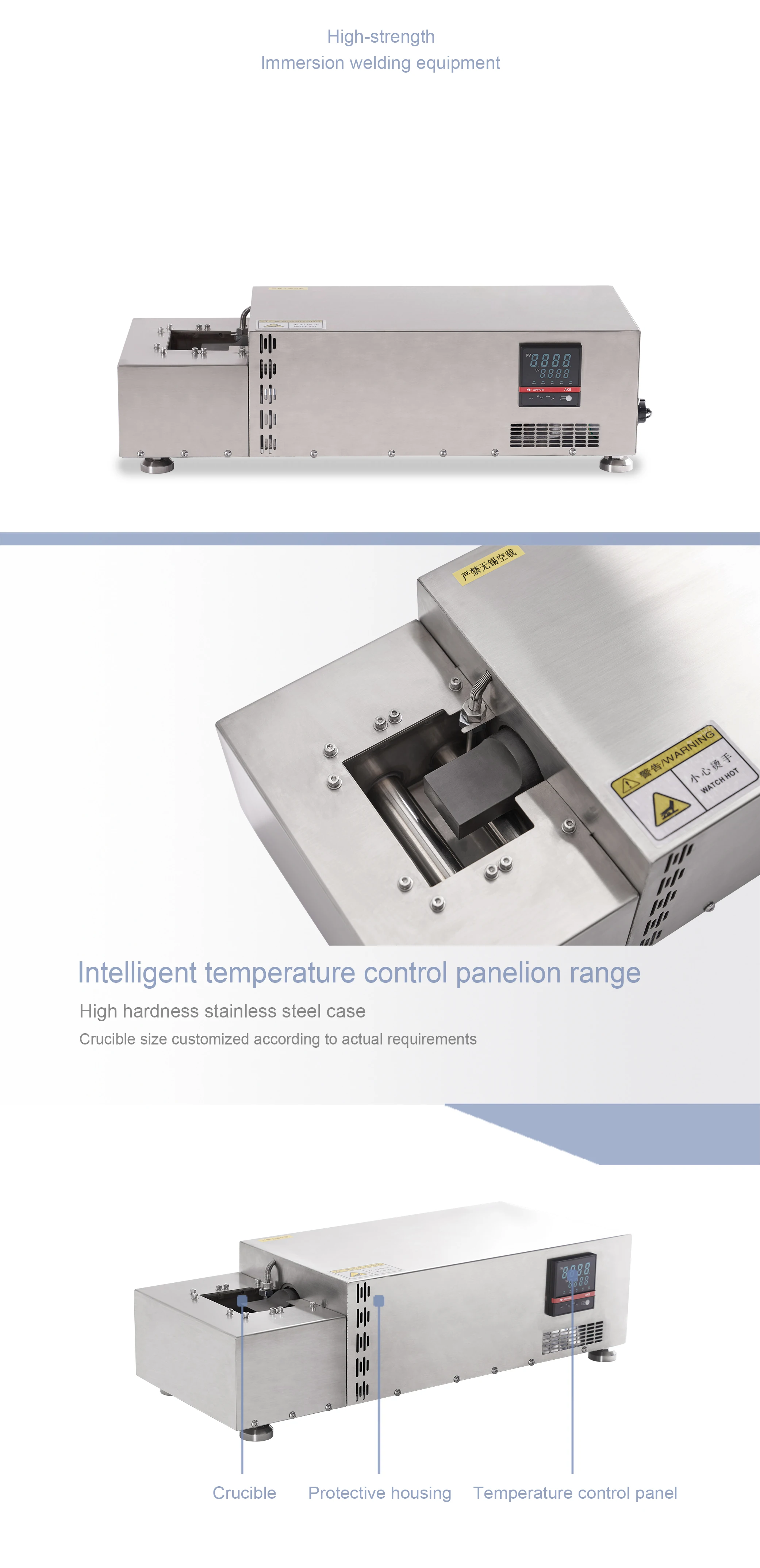 Ultrasonic Tin Immersion Welding Machine For Ultrasonic Aluminum Wire ...