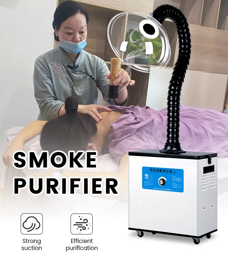 100W Moxa Moxibustion Smoke Absorber for Beauty Salons