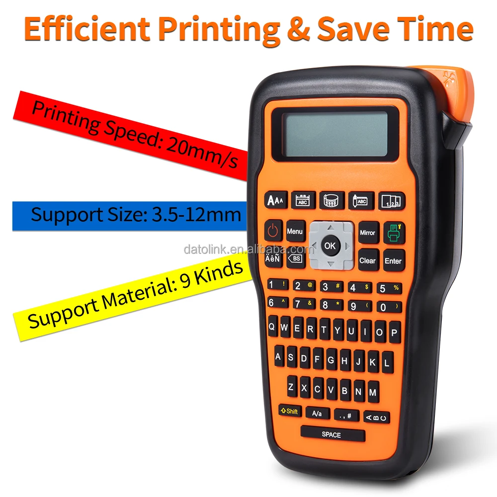 E1000 Pro Portable Network Tool - Handheld Cable Label Maker