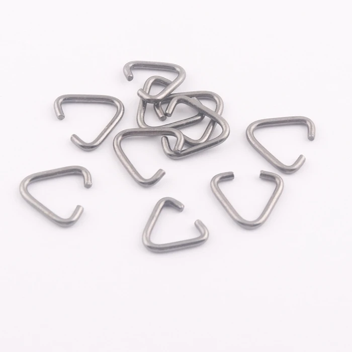 Metal Keychain Clips PATIKIL Metal Triangle Ring Buckles - 4 Pack ...
