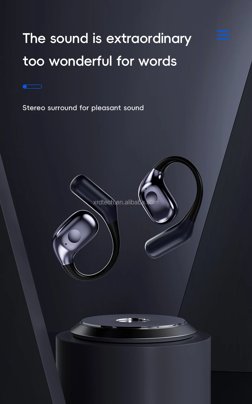 G20 Ows Earbuds Tws Wireless Earphones Bt 5.4 Bone Conduction Earclip ...