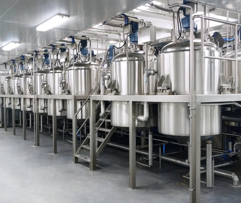 Vertical Heating Stainless Steel Liquid Mixing Tank