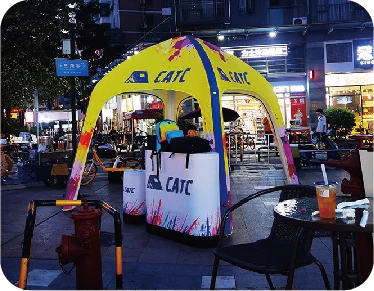 Inflatable Sealed Folding Portable Shade Expo Tent Shadow Air Marquee ...