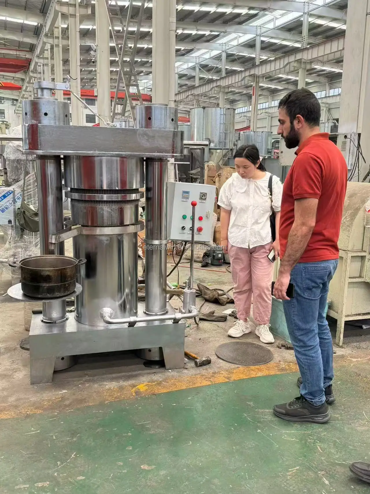 Eternalwin Hydraulic Cold Oil Press Machine for Sesame Oil