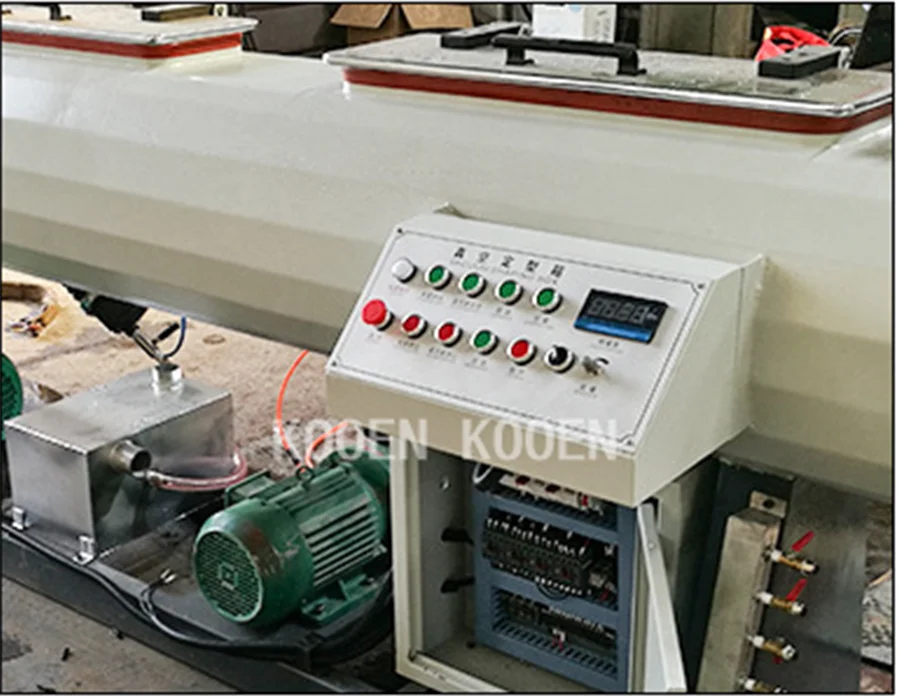 HDPE PVC Pipe Vacuum Sizing Calibrating Shaping Tank Cooling Tank