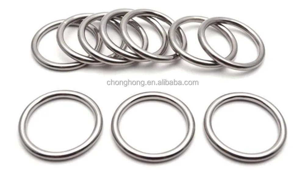 Metal O-ring Heavy Duty Smooth Solid Seamless Welding Multi-purpose ...