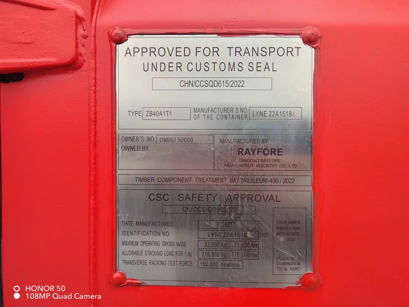 New 40-Foot Open Top Container - High Capacity & Customizable