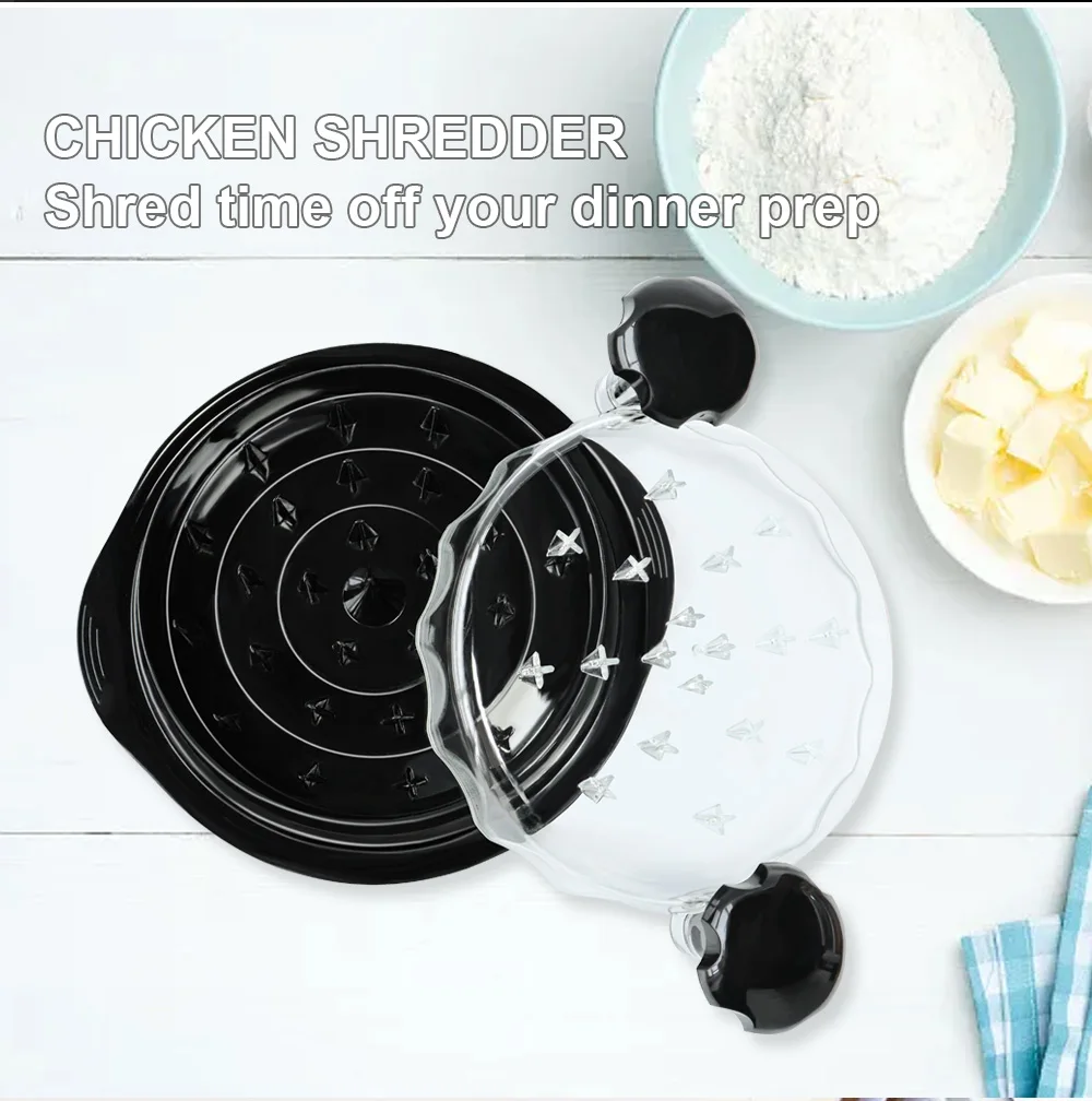 Efficient Meat Shredding with Round Chicken Shredder