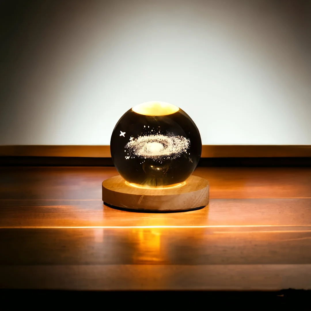 Luminous Crystal Ball Supplier - 3D Night Lamp Decoration