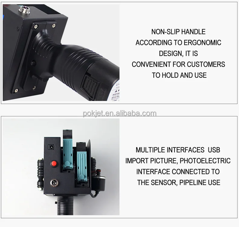 50MM Handheld Inkjet Printer - Portable & Versatile Printing