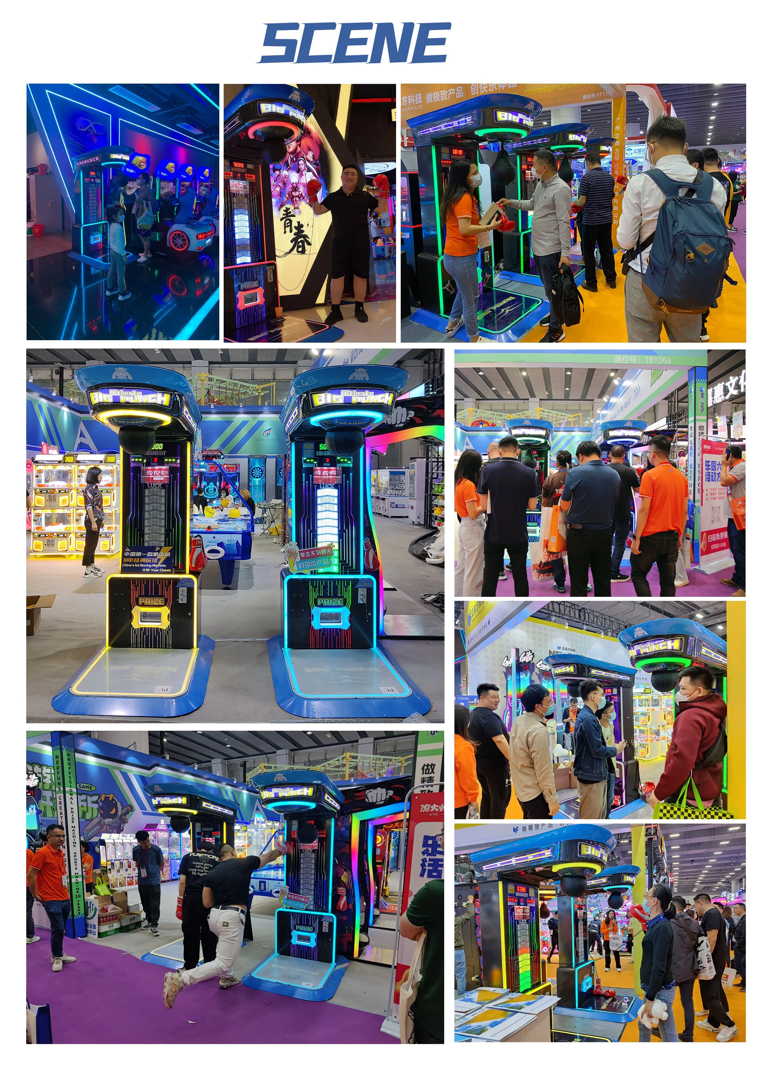 Neofuns Electronic Ultimate Big Punch Boxing Arcade Game