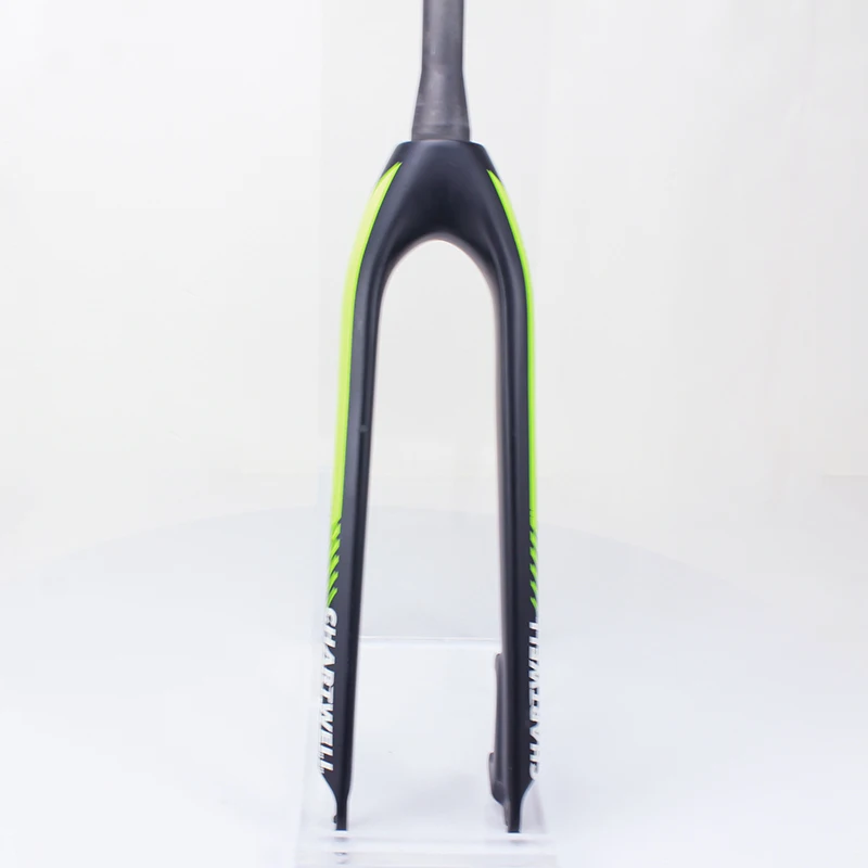 Carbon Fiber Mountain Bike Fork Tapered Rigid Bicycle Fork Mtb 26er ...