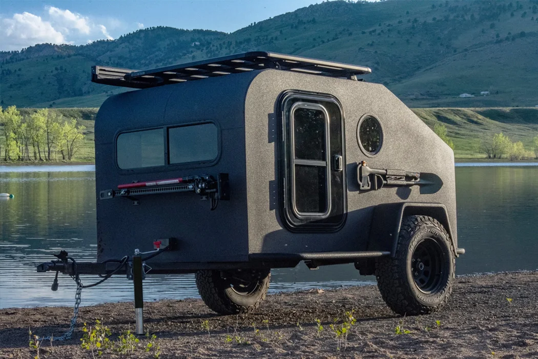Ecocampor Small Lightweight RV Caravan Travel Camper Trailer