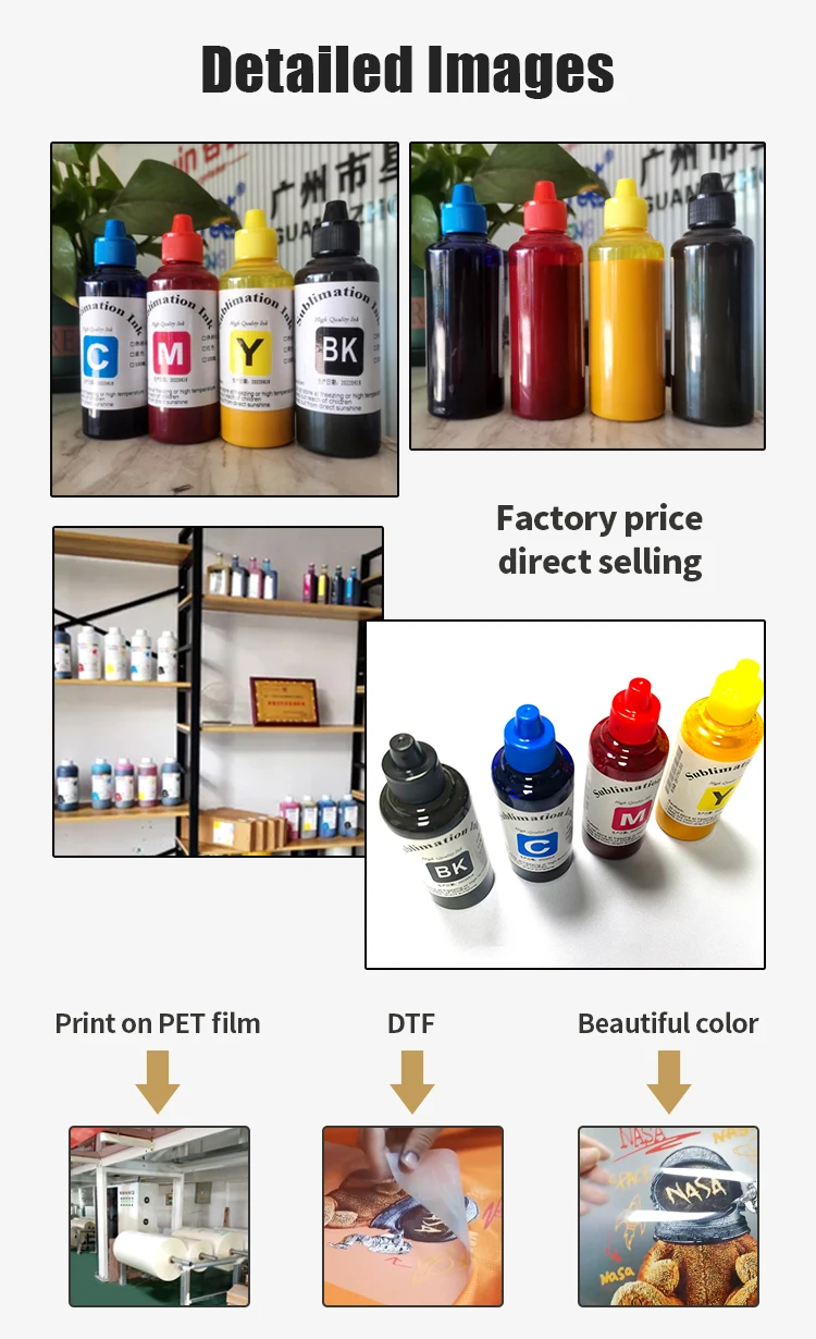 GWIN Sublimation Ink Colors for 100ml Printer Shipping Sublimation ...