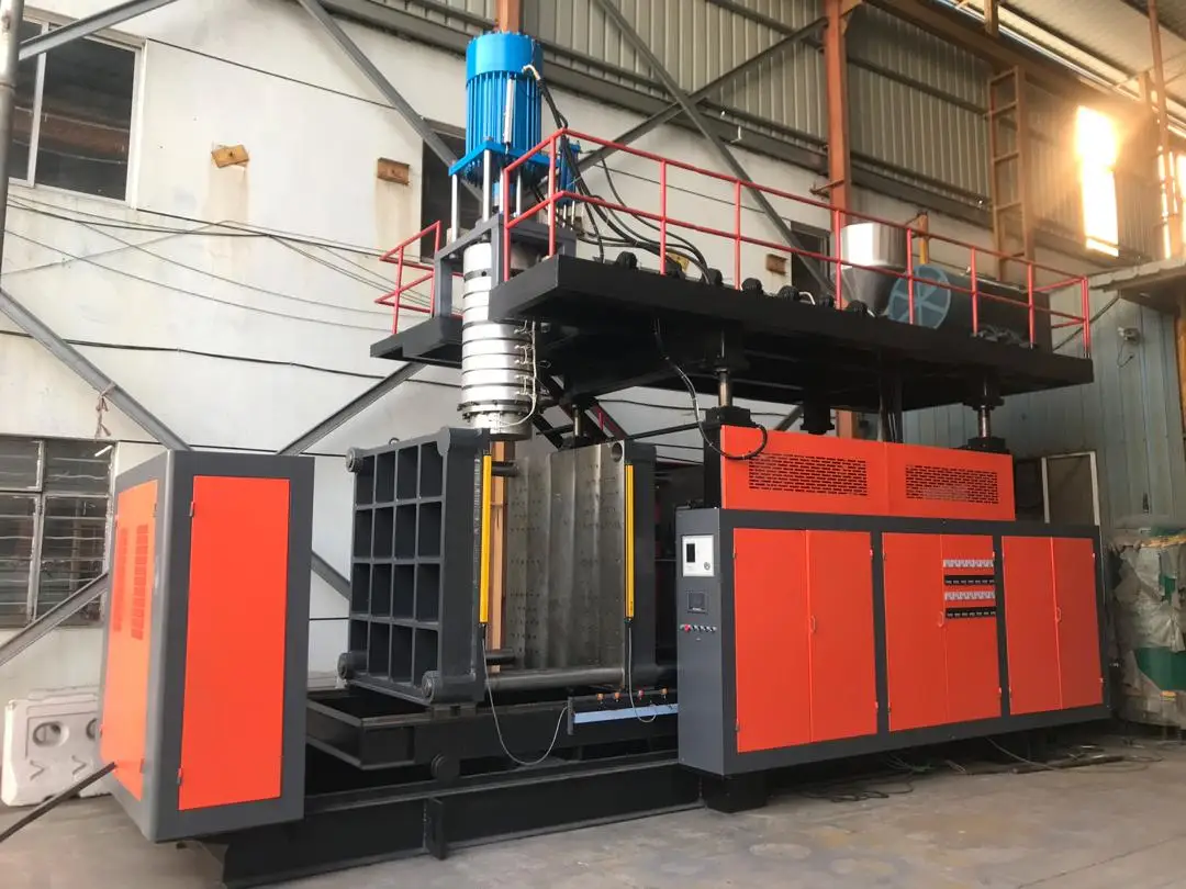 Extrusion Plastic Blowing Moulding Machine Fully Automatic High Speed Extrusion Blow Molding ...
