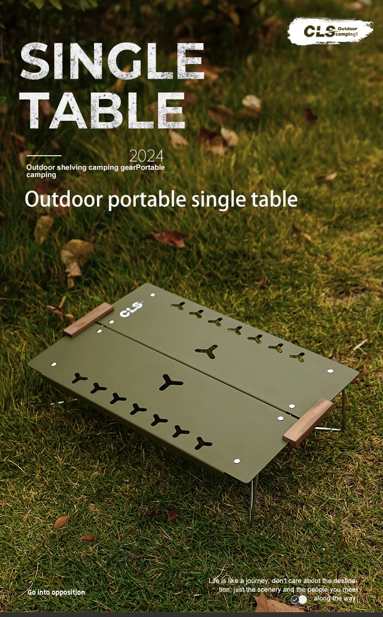 Outdoor Folding Table - Portable and Durable Mountain Picnic Table