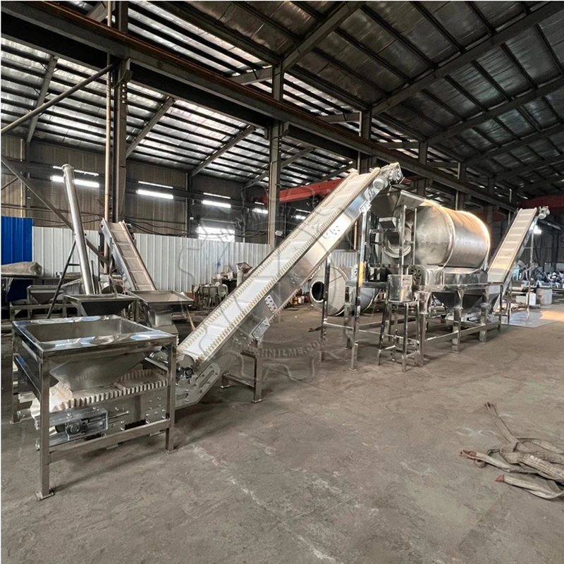 1-3t/h Npk Inorganic Fertilizer Production Line With Stainless Steel ...