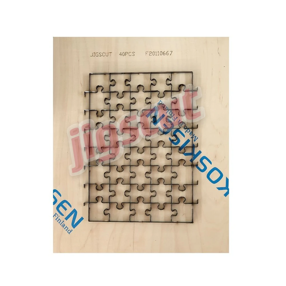 Steel Rule Jigsaw Puzzle Die A3-300pcs Standard Design - Buy Puzzle ...