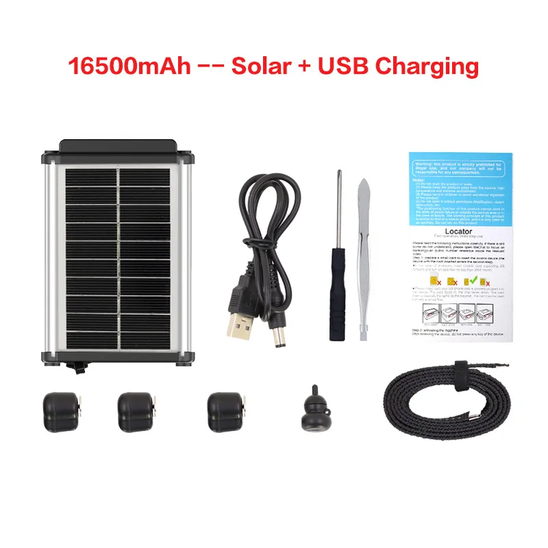 New Arrival Solar Powered 4g Cow Gps Tracker Sheep Animal B38 Mini Gps ...