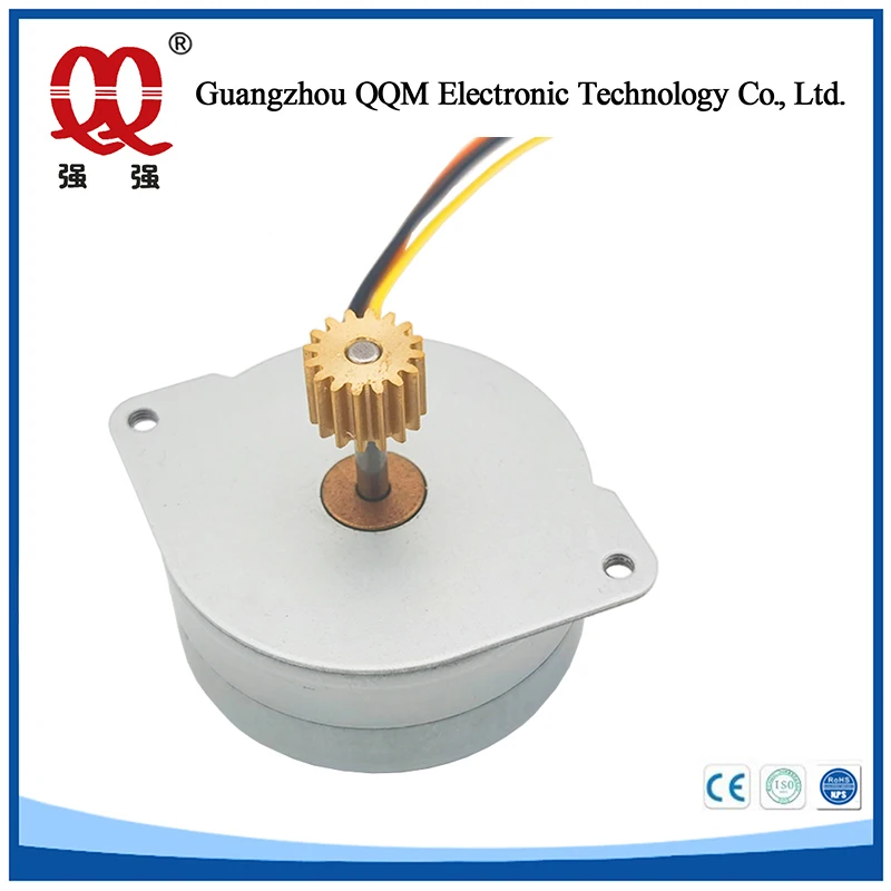 42mm Pm Stepping Motor Stepper Motor With Gear Tooth Permanent Magnet ...