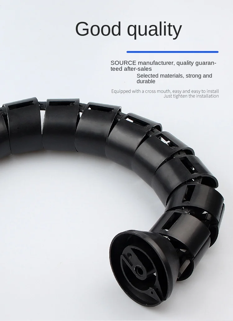 Computer Table Cable Organizer Tube Serpentine Wire Collection Line ...