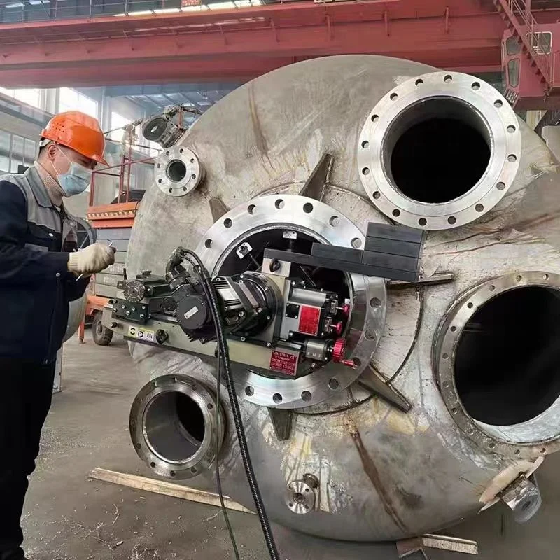 1000 Flange Repair Machine - Precision End Face Turning