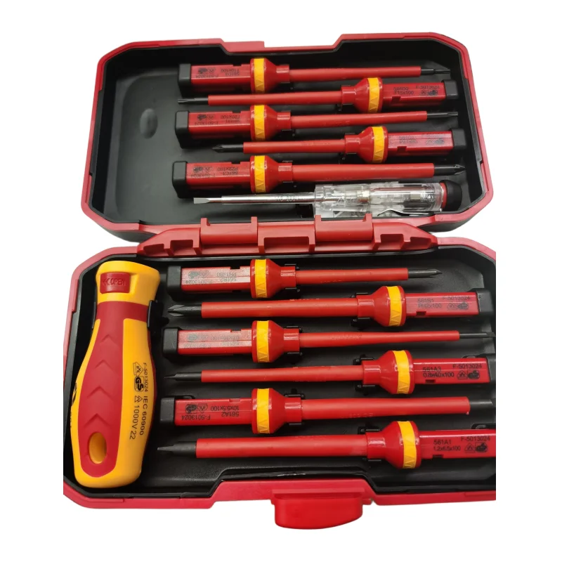 High Quality 13pcs Vde Hand Tool Set 1000v Insulated Electrician ...