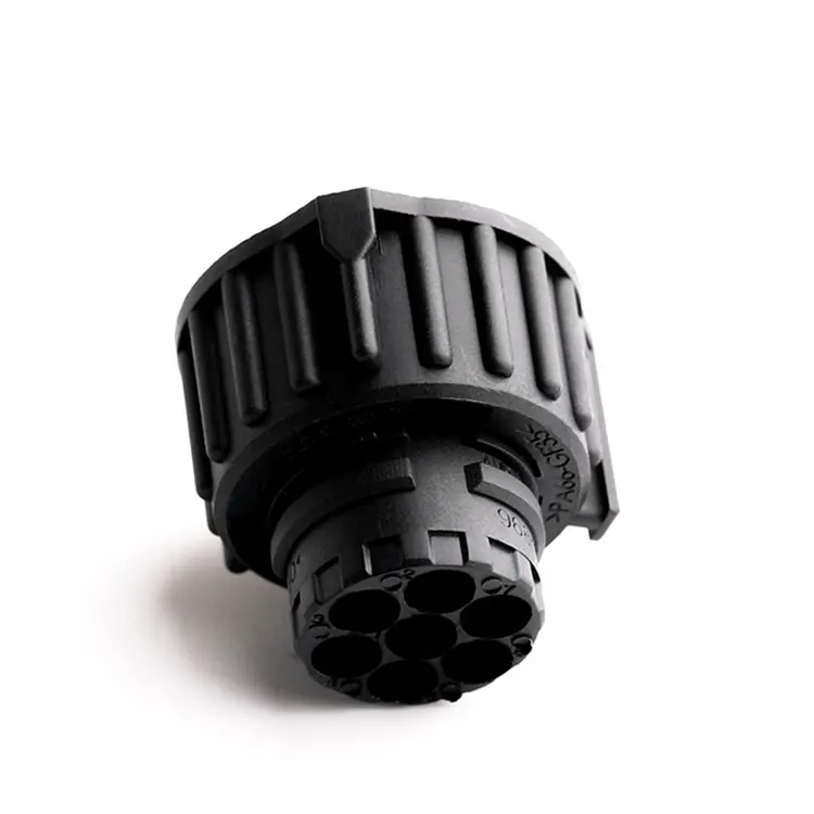 7 Pin Circular Waterproof Cable Connector Automotive Electrical ...