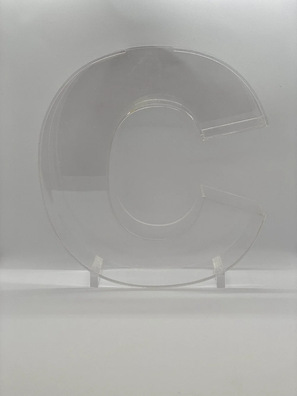 Custom Clear Acrylic Candy Letters - Fillable & Durable