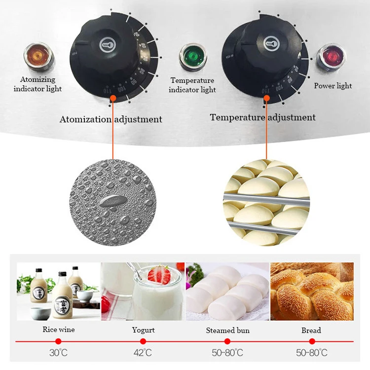 Electric Proofer Room Bread Fermentation Box Bread Making Proofer Dough ...