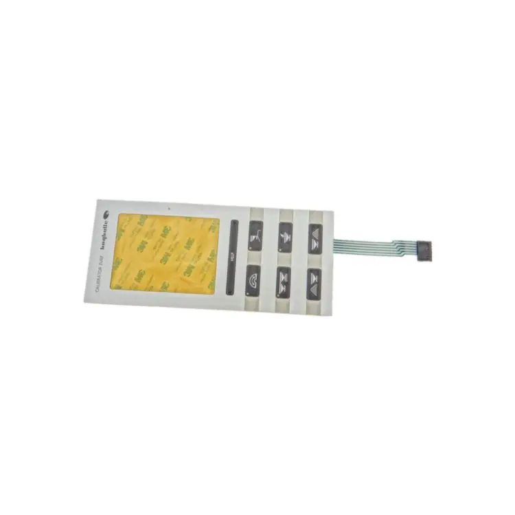 Home Appliance Application Fiber Optic PET PC Membrane Switch Panel with LED FPC Circuit and ...