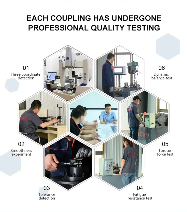 45 Steel Flexible Spider Shaft Coupling 6mm To 25mm For Larger Aperture ...