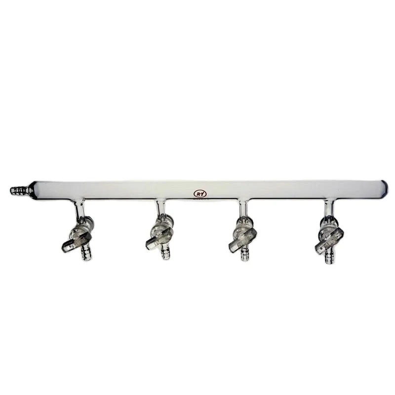 Laboratory Glassware Vacuum Manifold Schlenk Line glass stopcock ...