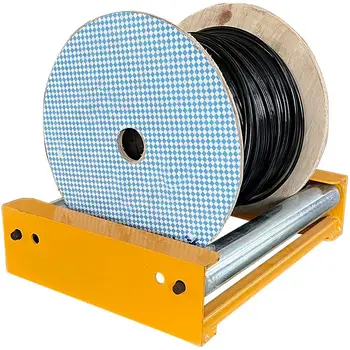 Heavy Duty Cable Reel Drum Roller With Robust Sealed Support Rollers De ...