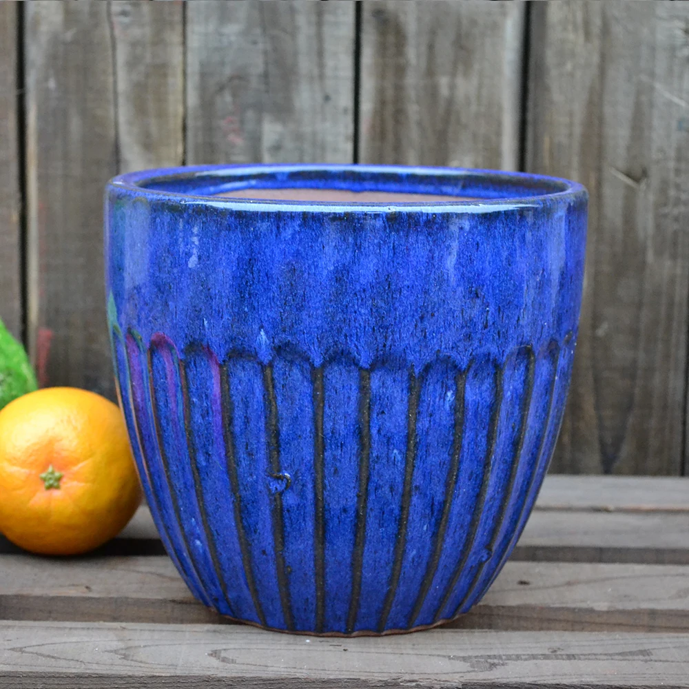 Modern Designs Glazed Ceramic Garden Pots for Planting Flowers and ...