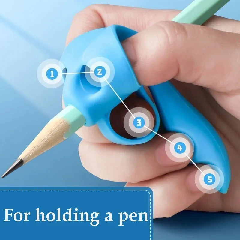 First Stage Kids Writing Aid Grips Soft Silicone Pencil Holder for ...