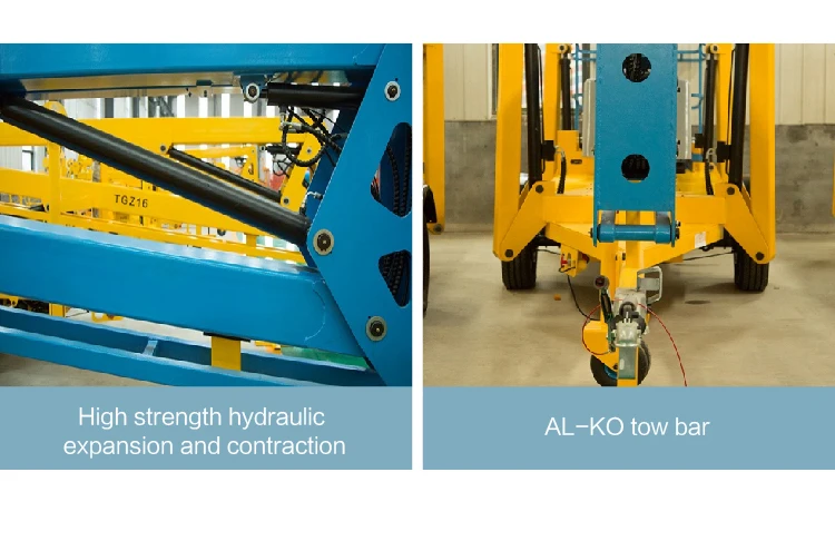 360 Degree Rotation Platform Boom Lift Articulated - Buy 19.8m Aerial ...
