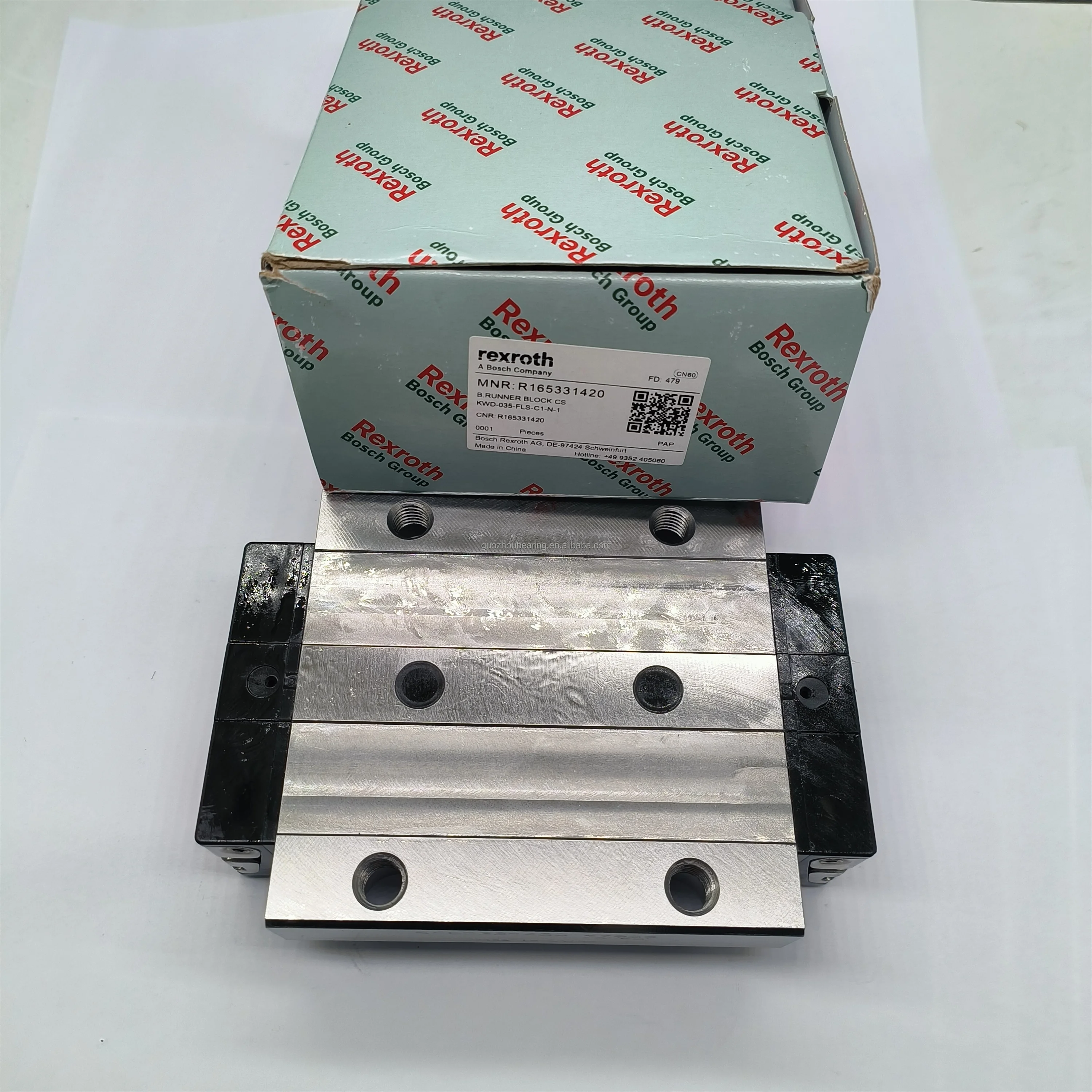 Original Rexroth Linear Guide Rail Linear Guide Carriage R165331420 ...