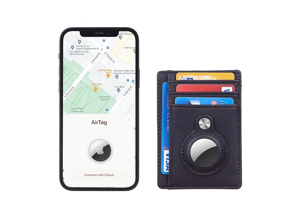 Minimalist Silm Front Pocket Wallet Holders Anti-theft Id Card Holder ...