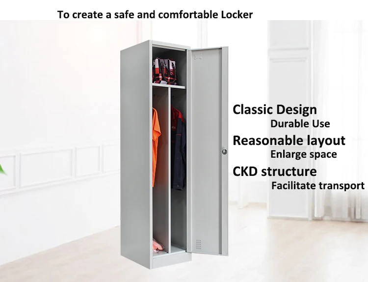 Dressing Room Locker Single Door Janitors Personal Janitorial Cupboard ...