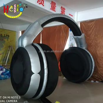 High Quality Giant Inflatable Headset Headphone Earphone Arch Gate ...