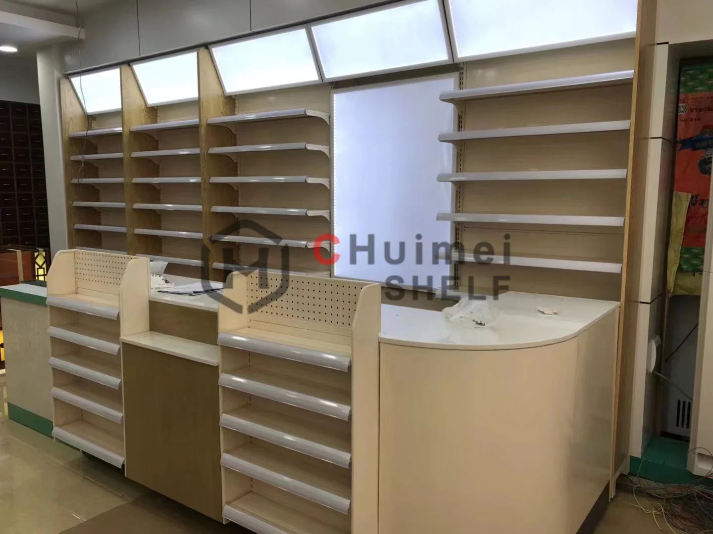 Optimize Pharmacy Shop Interior Design with Chuimei Shelves